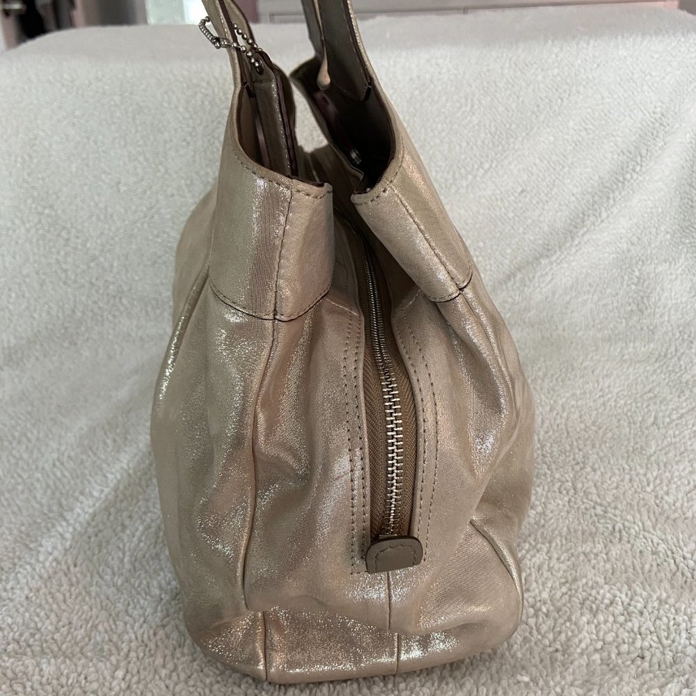 Coach Lexi Shoulder Bag In Champagne - Gem